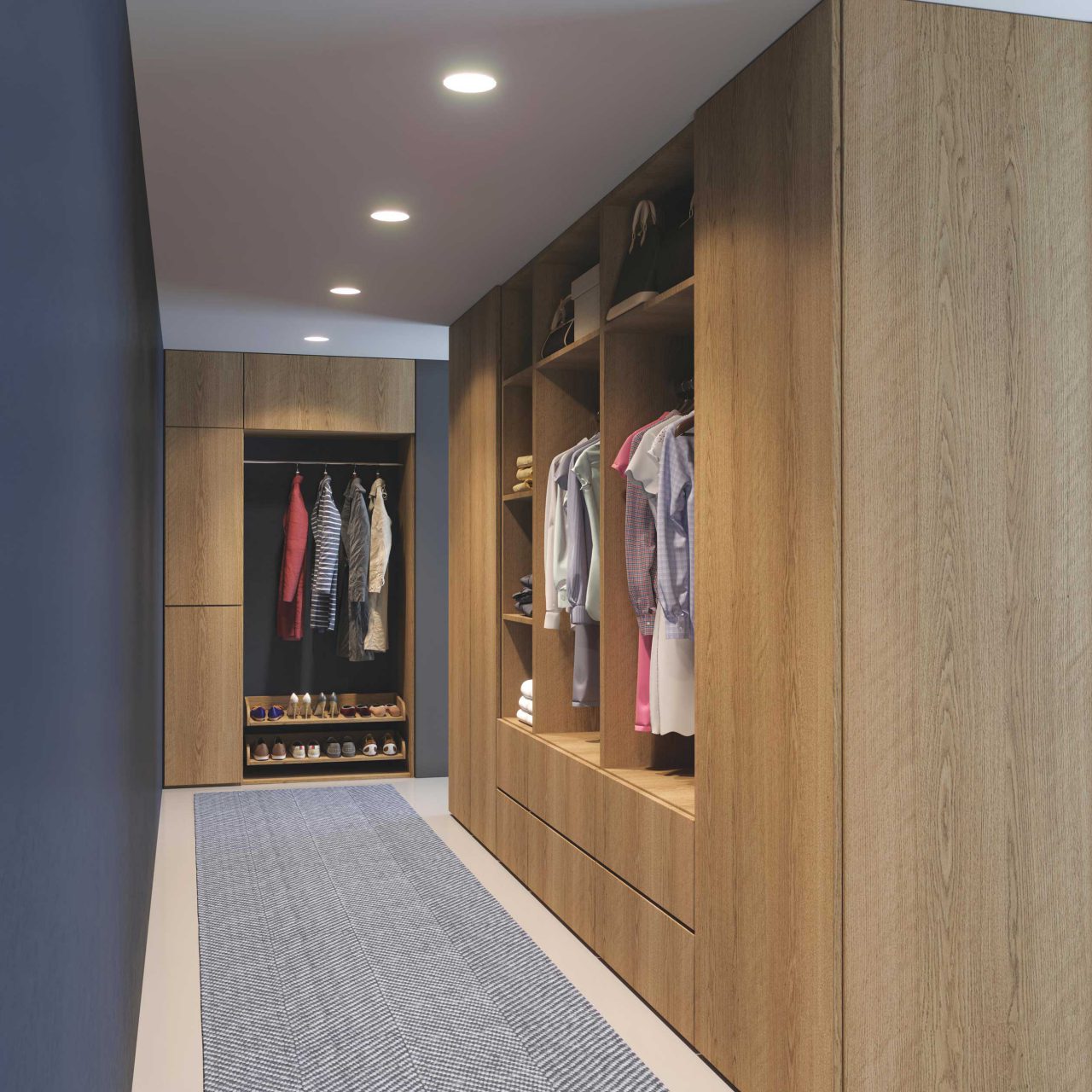 Timber Veneer Gallery - Peter Hay Kitchens Ltd